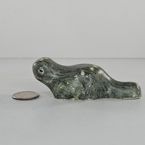 Accents | Artist Signed Dimu Canadian Inuit Style Carved Soapstone ...